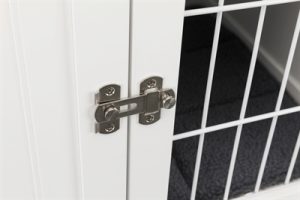 Trixie benche home kennel hond / kat wit - Huisdieren.nl