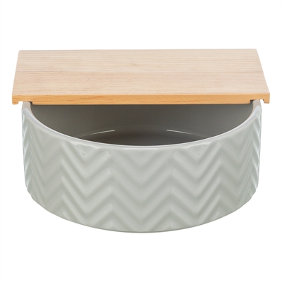 Trixie zandbad met platform degoes / hamsters keramiek / hout ...